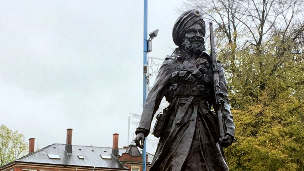 UK's First statue of Sikh Soldier unveiled - SinghStation